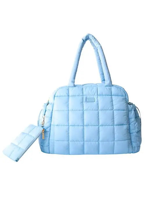 AUGUSTNOA Weekender Duffle Bag - Light Blue