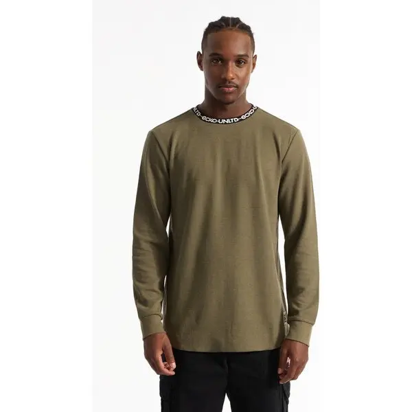 ECKO UNLTD. Keep Your Head Up Thermal Top - Olive