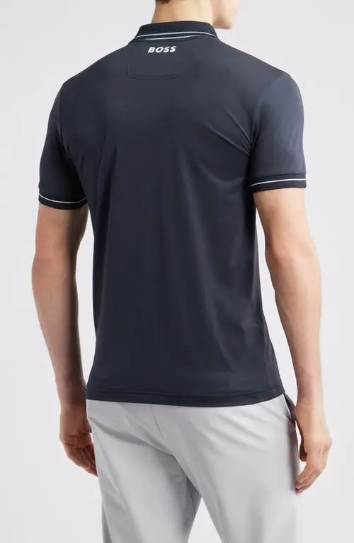 BOSS Paul Pro Active Performance Polo - Dark Blue