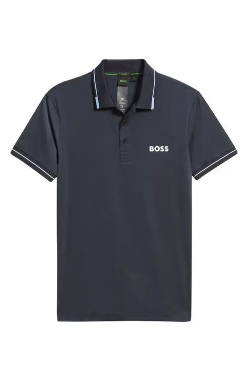 BOSS Paul Pro Active Performance Polo - Dark Blue