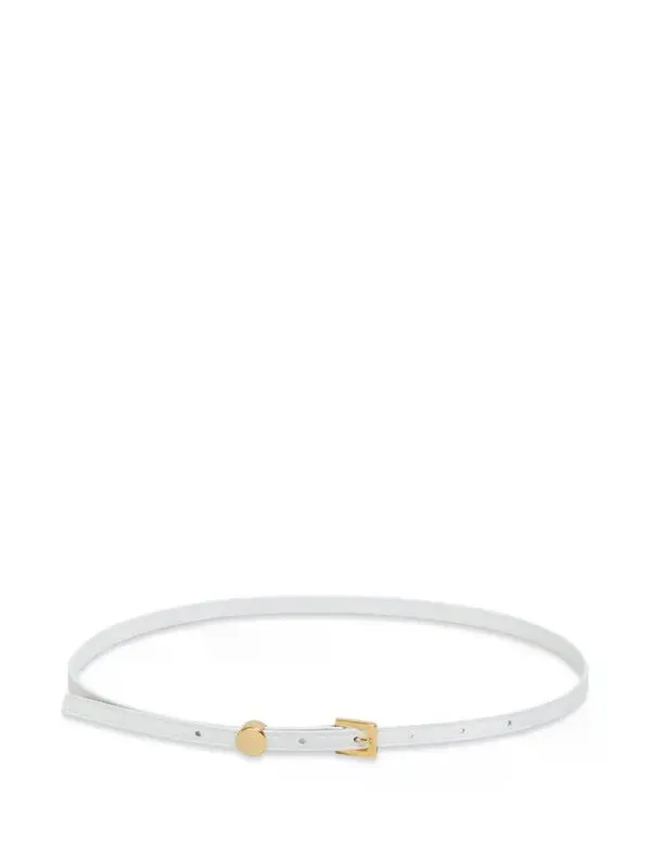 Marni Buckled Belt - White