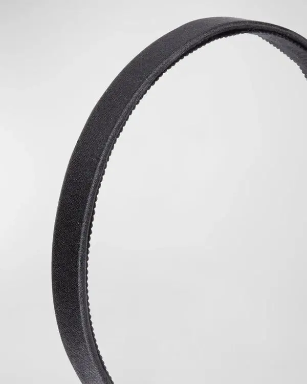JENNIFER BEHR Lucy Silk Headband - Black