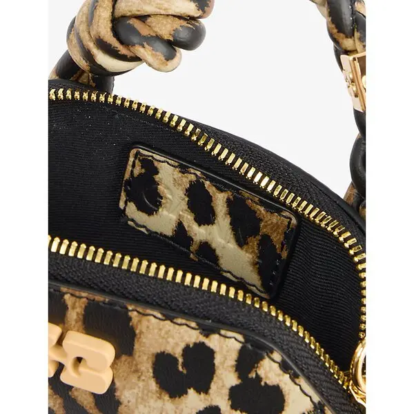 GANNI Nano Bou Leather Pouch