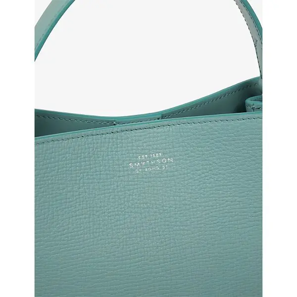 Smythson Ludlow Day Crossbody Bag - Mineral Green