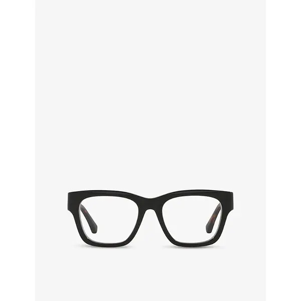 Gucci Rectangle-frame Acetate Optical Glasses - Black