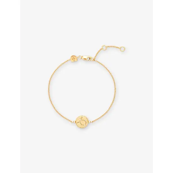 ASTRID & MIYU Gemini Pendant Bracelet - Gold