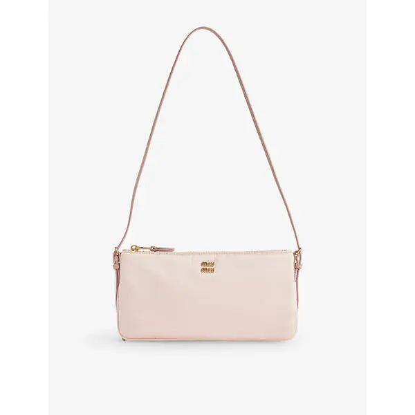 Miu Miu Raso Mini Satin Pouch - Orchidea | Editorialist