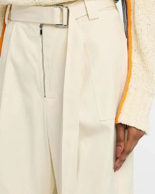 Christopher John Rogers Patch-pocket Barrel-leg Trousers