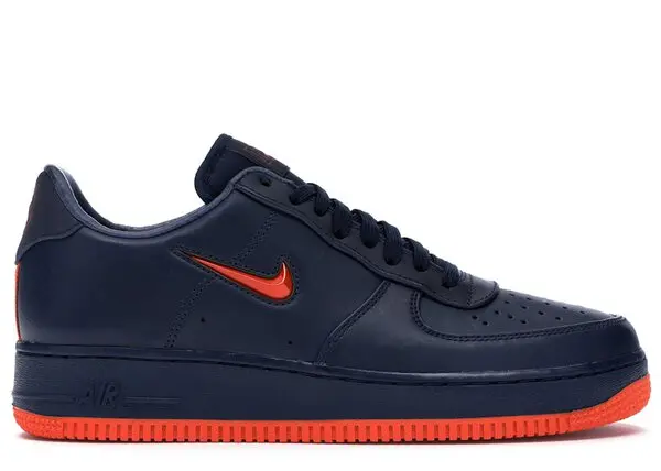Nike Air Force 1 Low Nyc Sneakers - Obsidian/brilliant Orange