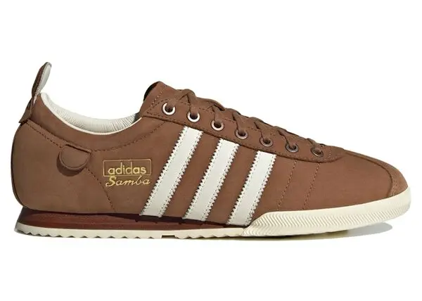 Adidas Samba 62in Sneakers - Brown/cream White