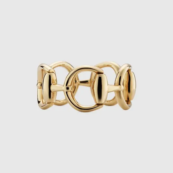 Gucci Horsebit Ring - Yellow Gold