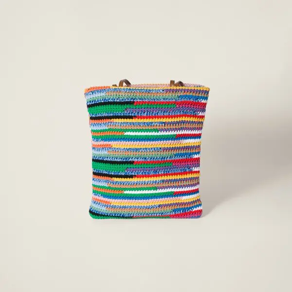 Miu Miu Crochet Tote - Multicolored