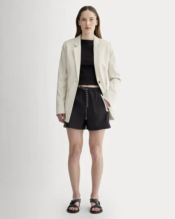 Everlane Anywhere Barrel Short - Black