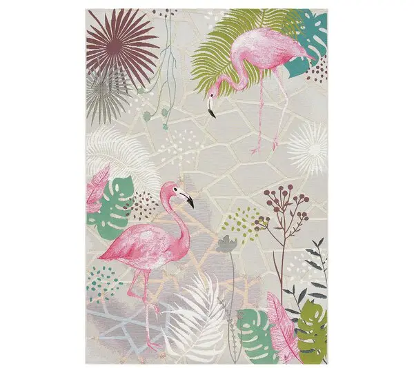 SAFAVIEH Barbados Flamingo Bay 5'-3' X 7'-6' Ru G - One-color