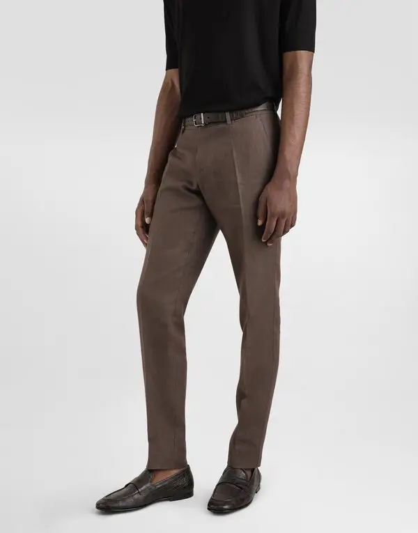 Dolce & Gabbana Tailored Linen Pants