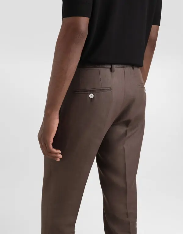Dolce & Gabbana Tailored Linen Pants