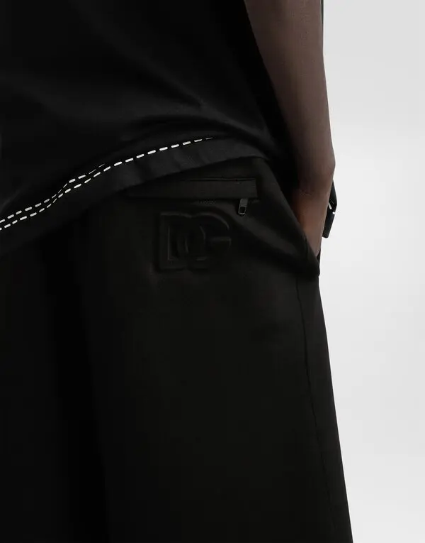 Dolce & Gabbana Cotton Jersey Jogging Shorts