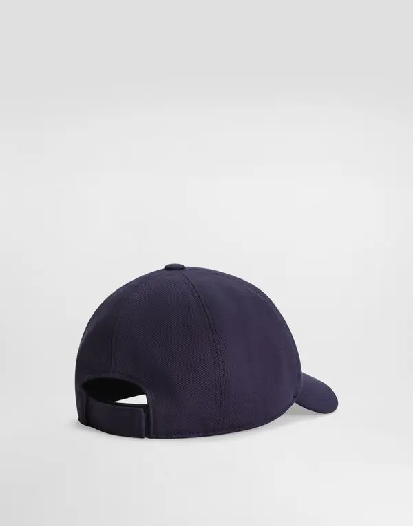 Dolce & Gabbana Gabardine Baseball Cap With Logo
