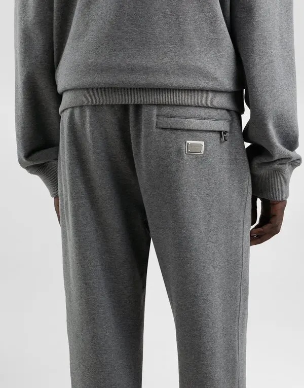 Dolce & Gabbana Stretch Jersey Jogging Pants With Tag