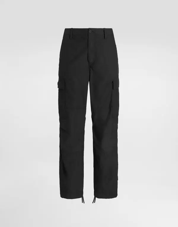 Dolce & Gabbana Cotton Poplin Cargo Pants