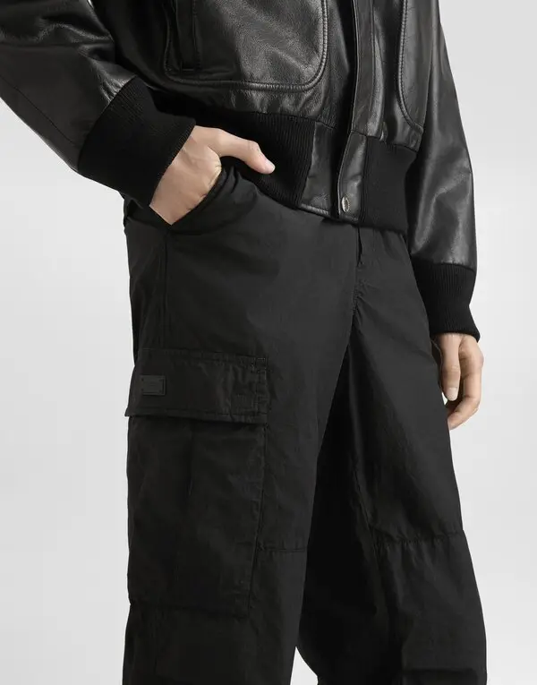 Dolce & Gabbana Cotton Poplin Cargo Pants
