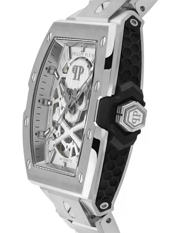 Philipp Plein The $keleton 44mm Watch - Silver