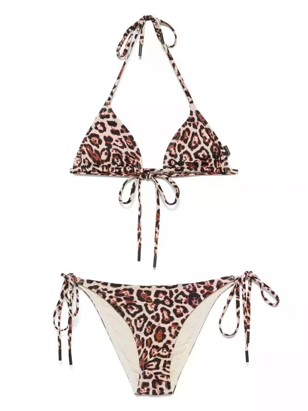 Goldbergh Animal-print Bikini Set - Brown