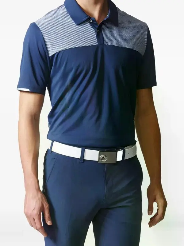 Adidas Climachill Heather Block Golf Polo Shirt
