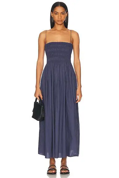 Matteau Shirred Bodice Dress