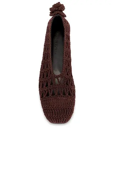 Magda Butrym Crochet Ballet Flat