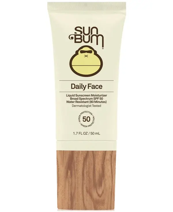 SUN BUM Daily Face Spf 50 Sunscreen - No Color