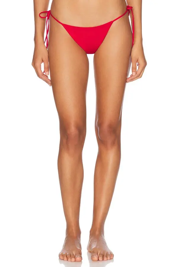 Magda Butrym Tie Swim Bottom - Red