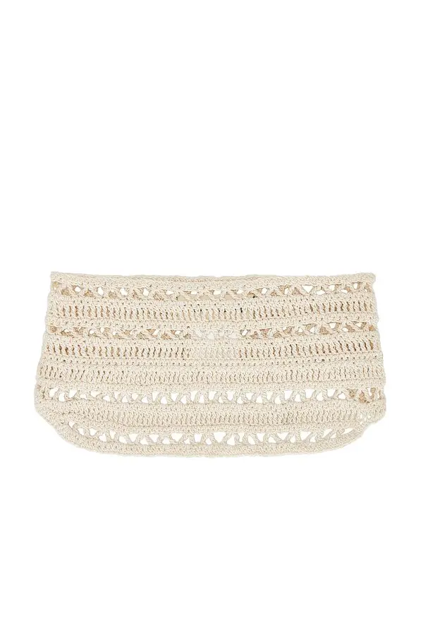 Magda Butrym Crochet Visor - Cream
