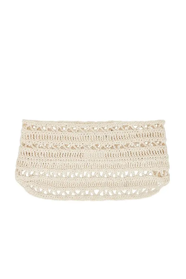 Magda Butrym Crochet Visor - Cream