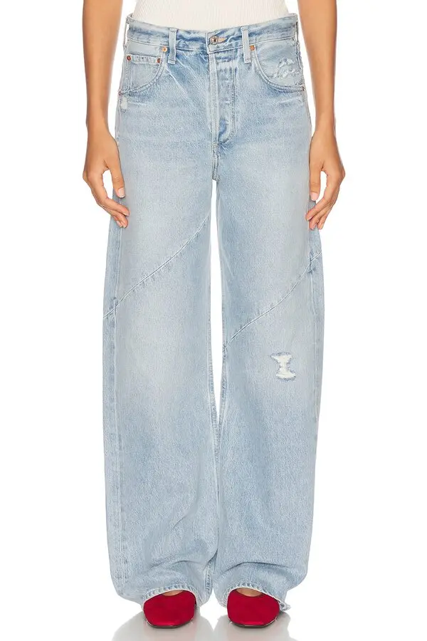 Citizens Of Humanity Ayla Swirl Baggy Jeans - Hallstatt