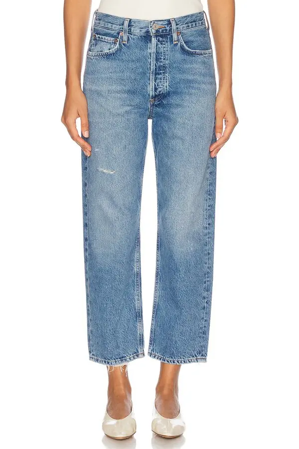 AGOLDE 90's Crop Loose Straight Jeans