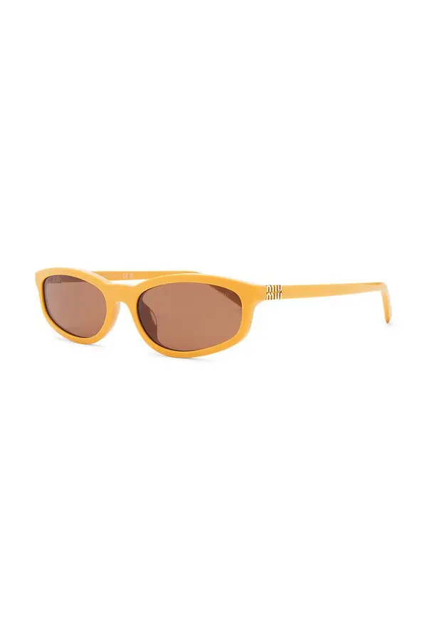 Miu Miu Oval Sunglasses
