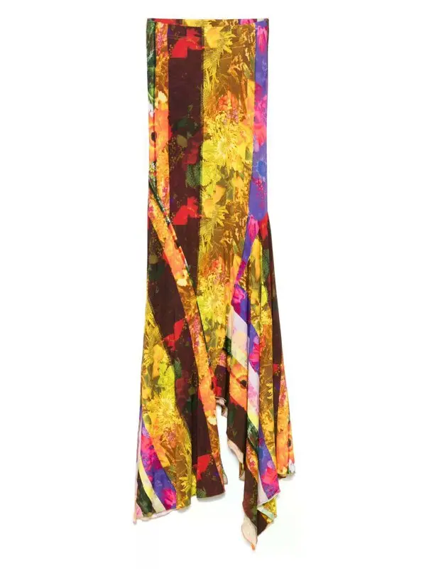 BARBARA BOLOGNA Printed Maxi Skirt