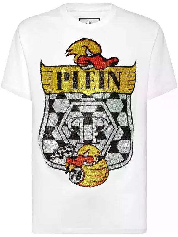 Philipp Plein Duck 1978 T-shirt - White