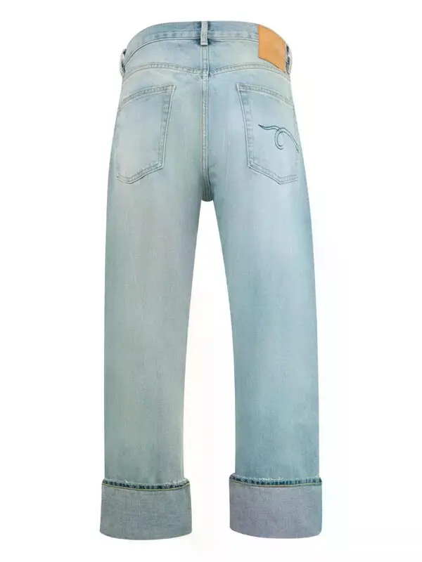 R13 Cuffed X-boyfriend Jeans