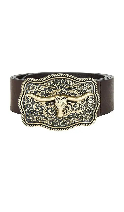 LAMARQUE X Revolve Rodeo Buckle Belt