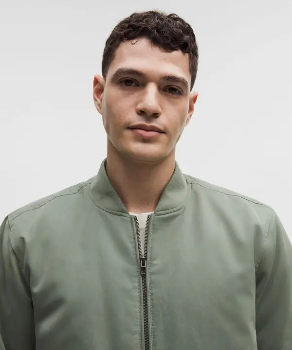 Lululemon Insulated Cotton-blend Bomber Jacket