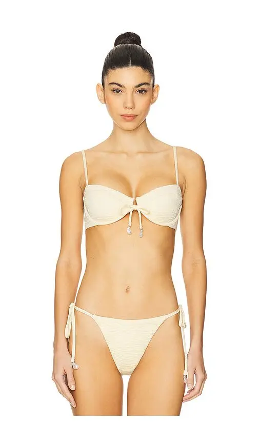LA PORTE Fonda Underwire Bikini Top - Anise Flower