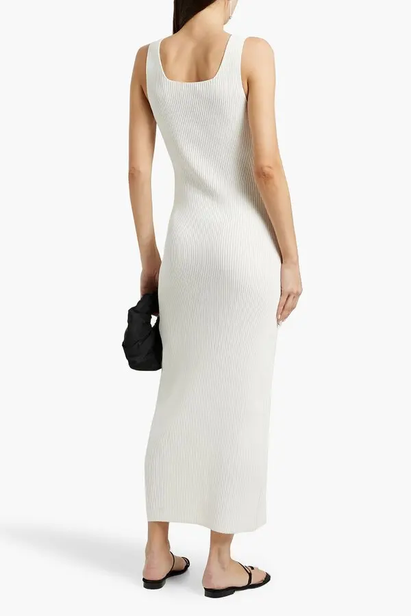 BY MALENE BIRGER Milelo Ribbed Midi Dress