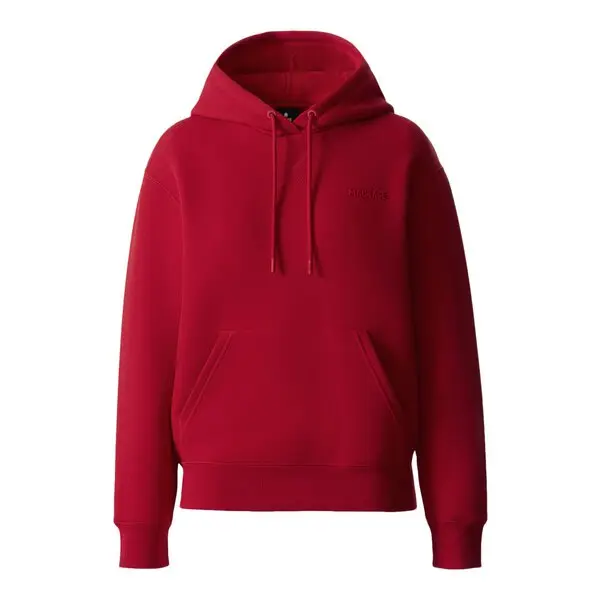 Mackage Zosia Double-face Jersey Logo Hoodie - Lava