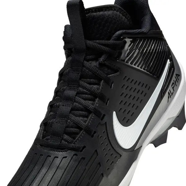 Nike Alpha Menace Strong Football Cleats - Black