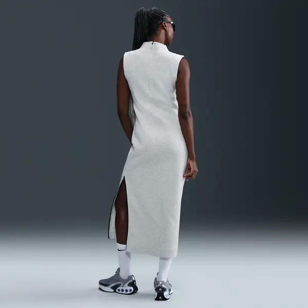 Nike Sportswear Tech Fleece Slim Maxi Tank Top Dress In Grey - 30% Off |  Editorialist