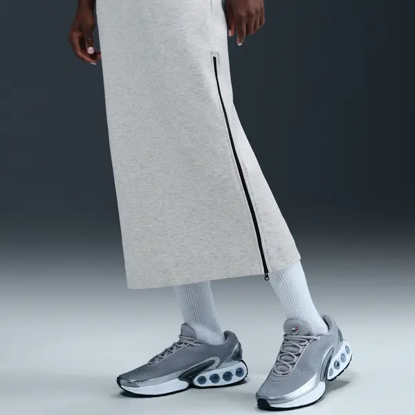 Nike Sportswear Tech Fleece Slim Maxi Tank Top Dress - Grey