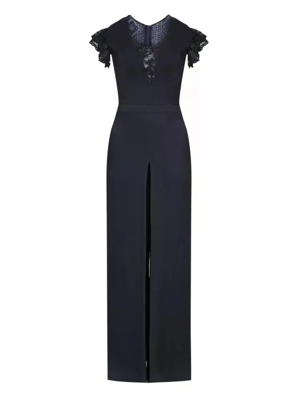 LETHICIA BRONSTEIN Clover Club Jumpsuit - Blue