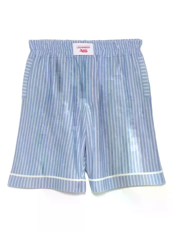 CHARLES JEFFREY Striped Shorts
